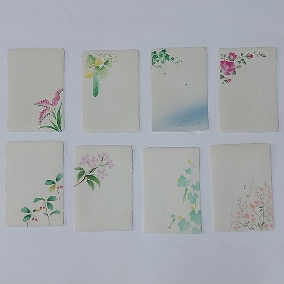 Vintage | Office | 8 Japanese Made In Japan Traditional Washi Paper Art ...